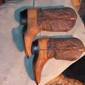 Justin Boots | Shoes | Justin Hornback Lizard Boots | Poshmark